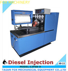 China 12PSB-D Fuel Pump Test Bench with lubrication engine oil system for CAT supplier